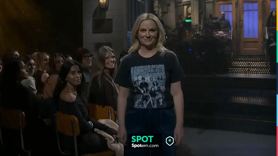 Jeans de Paige Aneesa usados por Amy Poehler como se ve en Saturday ...