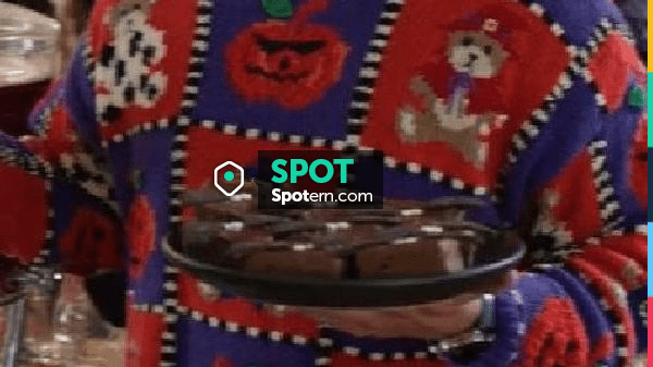 Suéter morado de punto usado por Jared Farnsworth (Wes Brown) en Haul ...