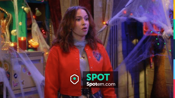 Akira Davis Everyday Varsity Bomber worn by Jade Castillo (Carmen ...