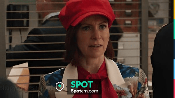 Elsbeth S3 Costume blanc à imprimé floral porté par Elsbeth Tascioni ...