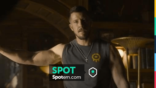 Mythic Press Grateful For Tulsa Tank Top worn by Cole Dunmire (Beau Knapp) as seen in Tulsa King ...