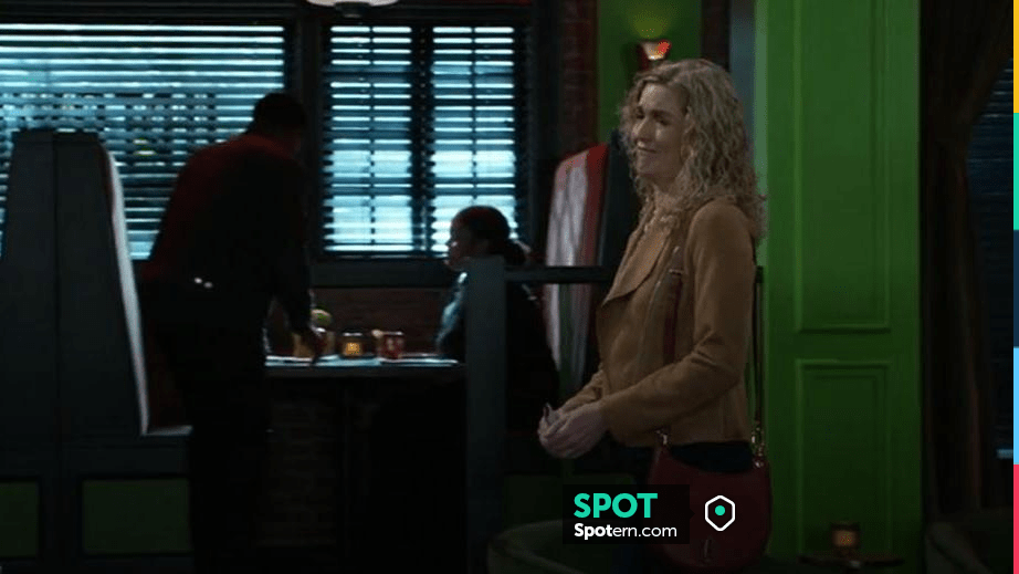 Thacker Sofia Crossbody Bag worn by Jan Morgan (Jerri Tubbs) as seen in ...