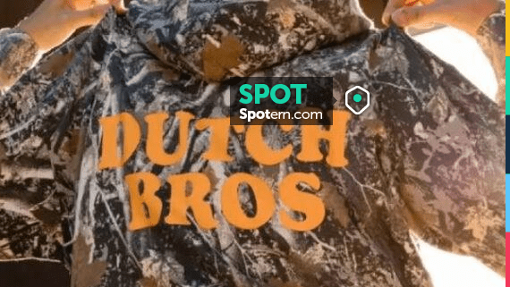 Dutch Bros Camo Hoodie worn by Travis Boersma in 3 Tips For Wearing ...