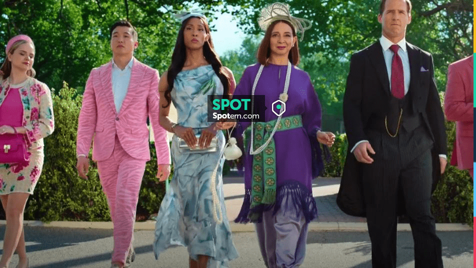 Valentino Cady Fringe Dress worn by Molly Novak (Maya Rudolph) as seen ...