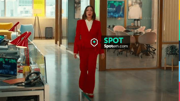 Safiyaa Renna Blazer con volantes usado por Molly Novak (Maya Rudolph ...