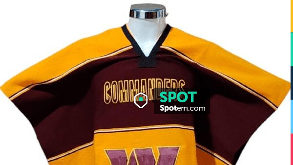 Washington Commanders Maroon and Yellow Poncho in How to Choose the ...