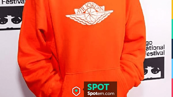 Orange Hoodie worn by Spike Lee in Spike Lee Speaks with Screen ...