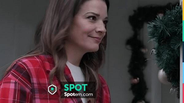Merry Christmas, Ted Cooper! Hope Miller Plaid Coat worn by Hope Miller ...