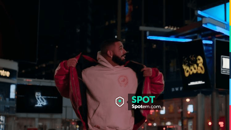 Chrome Hearts x Drake White Loverboy Hoodie worn by Drake in Drake ...