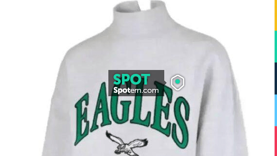 Sudadera con cuello alto de los Eagles usada por Ben Mockford en el ...