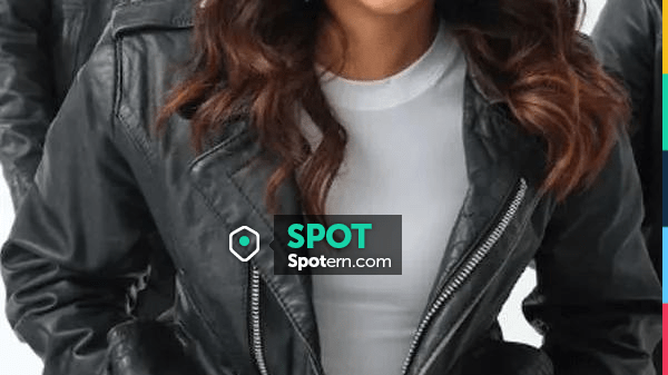 My Life with the Walter Boys Nikki Rodriguez Black Leather Jacket worn ...