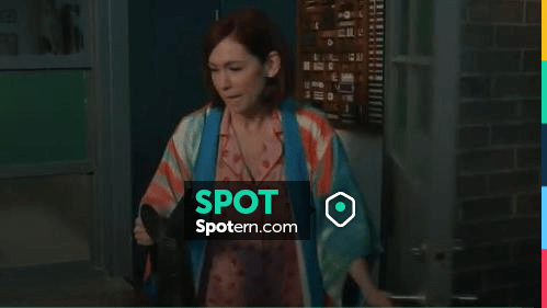 Zara Limited Edition Fun Printed Kimono worn by Elsbeth Tascioni ...