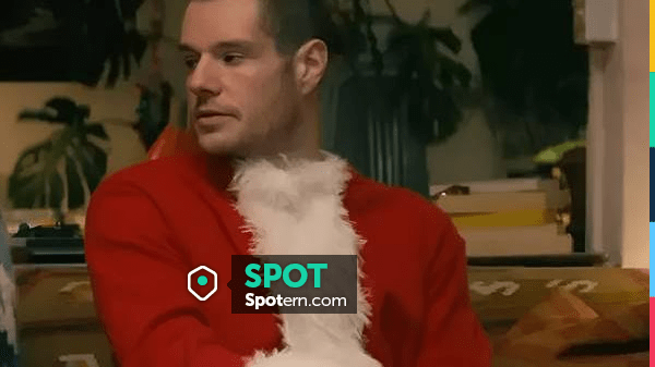 2025 Connor Swindells Red Santa Coat of in Jingle Bell Heist worn by ...