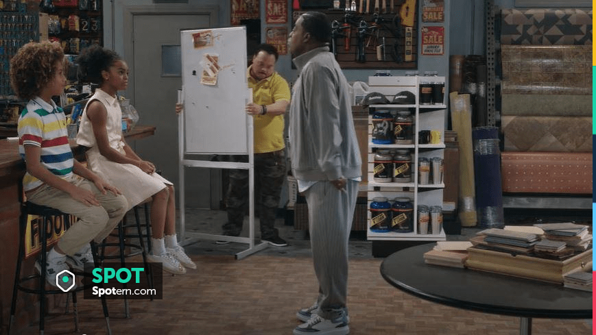 New Balance 550 « White/Team Forest Green » Sneakers portées par Mase ...