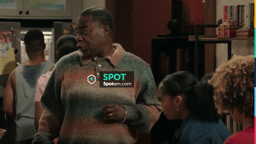 Suéter de rugby Theory Kith Gradient Harmon usado por Francois (Tracy ...