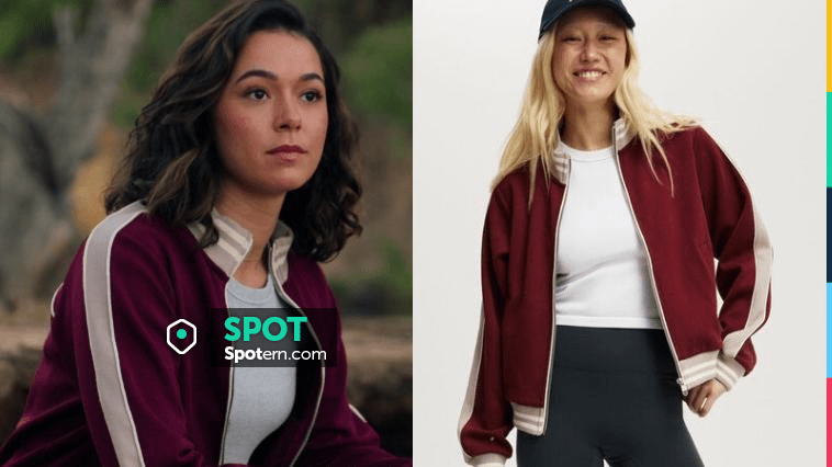Ghosts AU S01 Kate Track Jacket worn by Kate (Tamala Shelton) in Ghosts ...