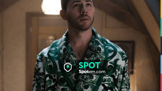 A Very Jonas Christmas Movie Robe worn by (Nick Jonas) as seen in A ...