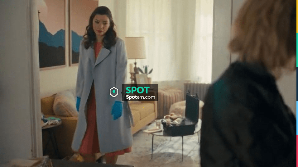 Theory Oaklane Trench Coat worn by Dr. Sasha Lubbock (Inga Schlingmann ...