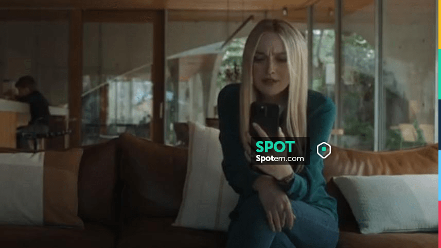 The Fable Deep Moss Green Silk Shirt worn by Jenny Kaminski (Dakota ...