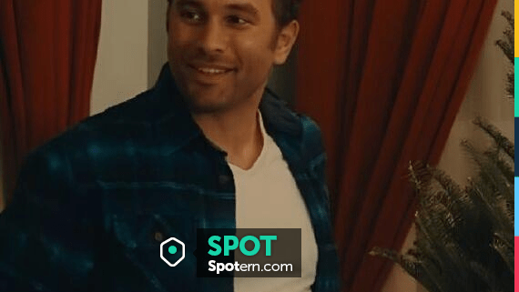 Blue Plaid Shirt worn by Sam (Alex Trumble) as seen in Exes of ...