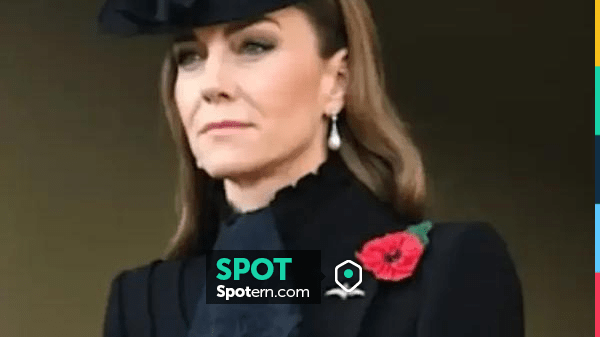 Kate Middleton 2025 National Service Of Remembrance Coat Dress of ...