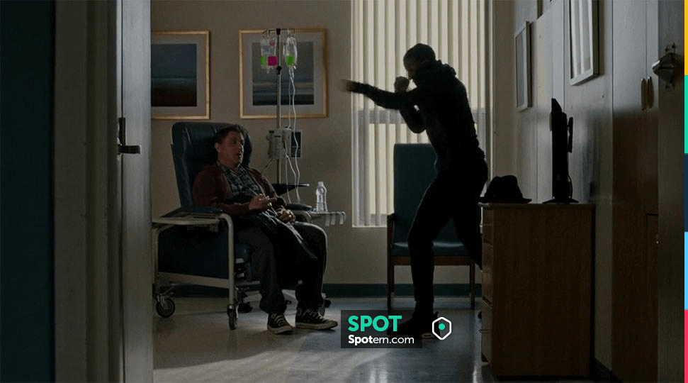 The Nike Air Jordan VI infrared sneakers worn by Adonis Johnson ...