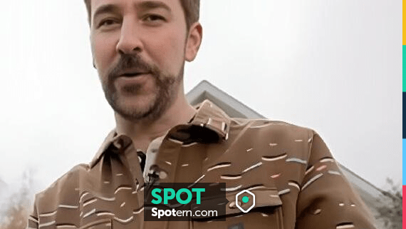 Printed Jacket worn by Joe Fryer in The Today Show 2025 | Spotern
