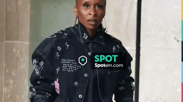 Cynthia Erivo Wicked: For Good Oversized Denim Jacket of Elphaba ...