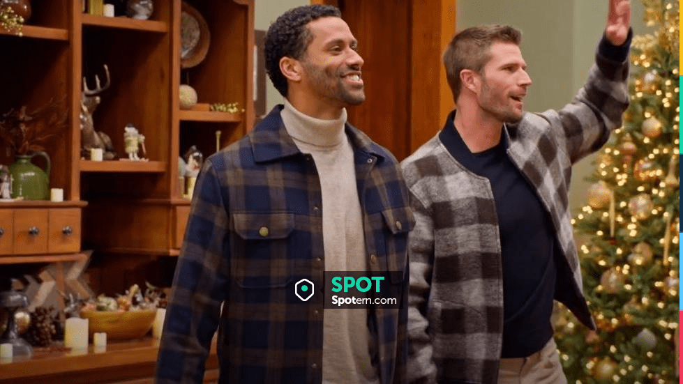 Rodd and Gunn Plaid Wool Blend Trucker Jacket worn by Marcus Brodie as ...
