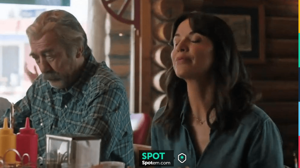 Sezane Aileen Shirt worn by Lou Fleming (Michelle Morgan) as seen in ...