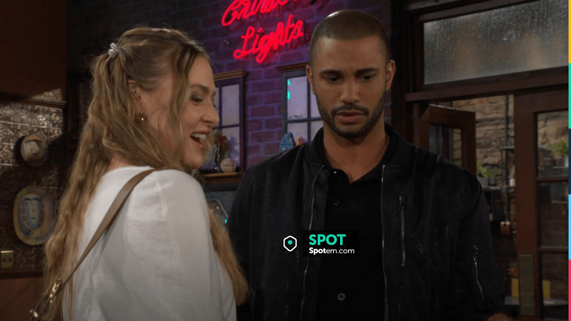 John Varvatos Sutter Flight Jacket worn by Holden Novak (Nathan Owens ...