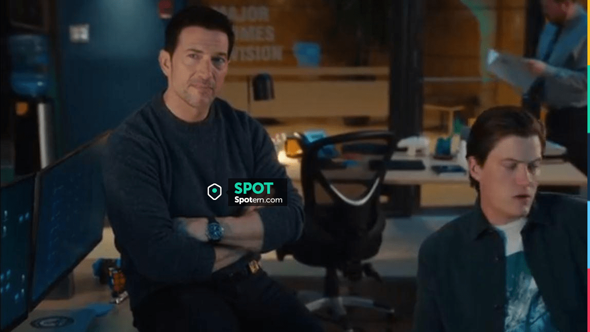 The Normal Brand Homebound Crewneck Sweater worn by Mark Hudson (Luke ...