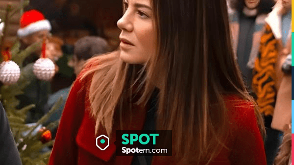 The Family Plan 2 Jessica Morgan Red Crop Jacket worn by Jessica Morgan ...