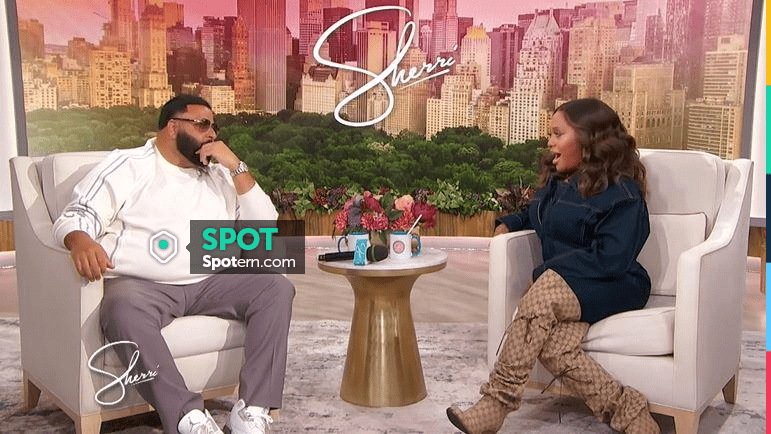 Louis Vuitton Graphic Knitted Crewneck worn by DJ Khaled as seen in ...