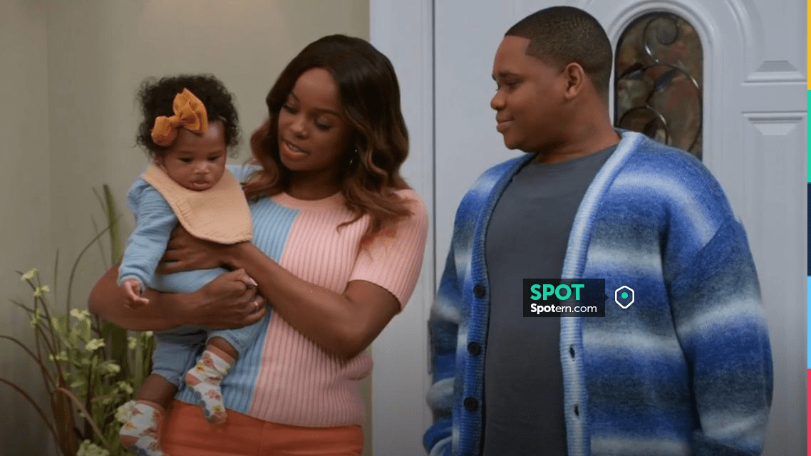 Truth By Republic Ombre Wool Blend Cardigan worn by Malik Payne (Doc ...