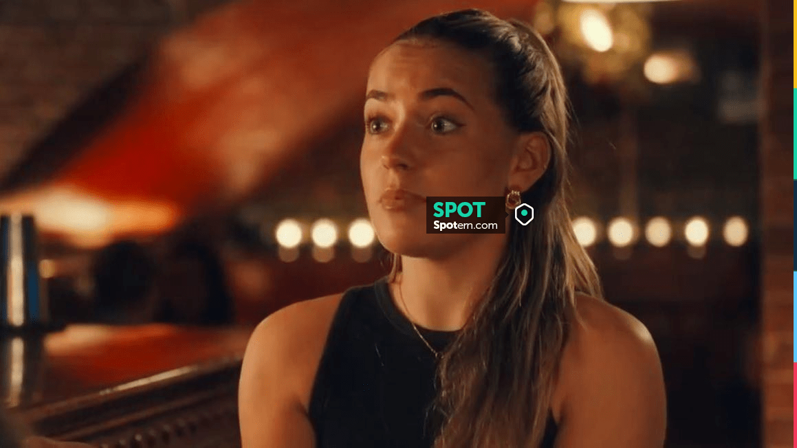 Anine Bing Triple Knot Earrings Gold worn by Louise Thompson as seen in ...