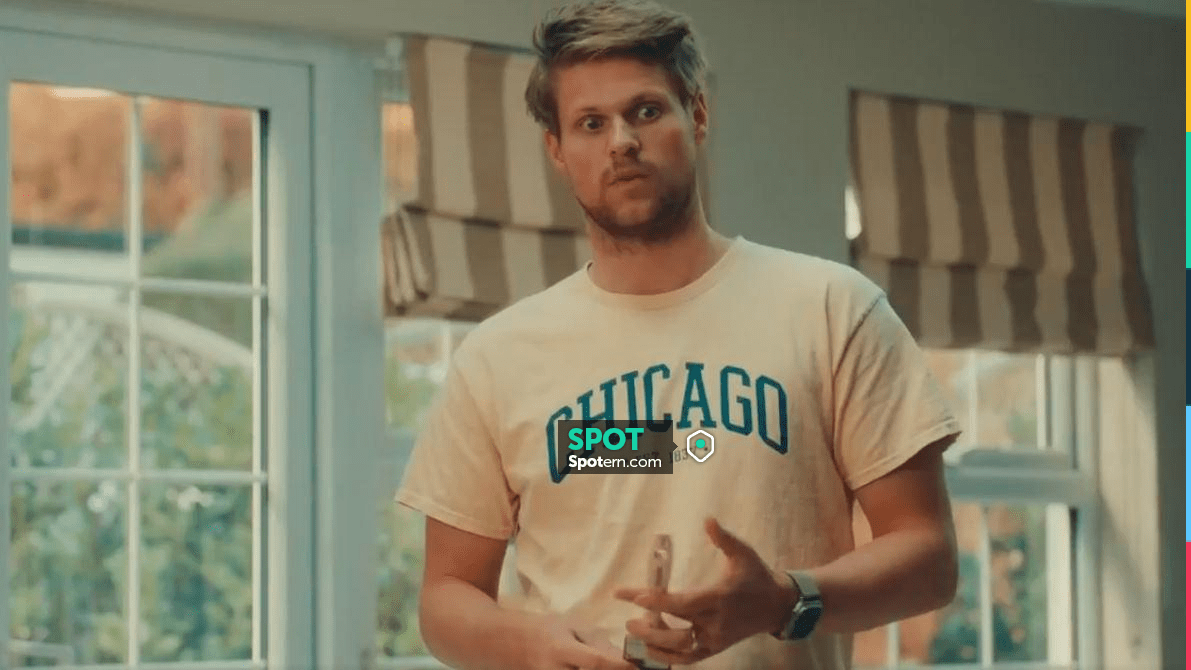 Love From Chicago Established T Shirt worn by Digby Edgley as seen in ...