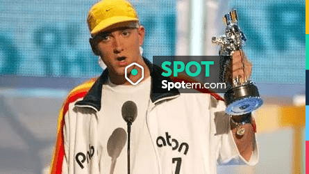 Eminem PnB Nation White Jacket worn by Eminem PnB Nation in Cardi B ...