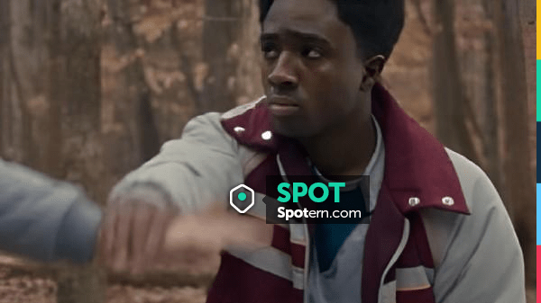 Stranger Things S05 Lucas Sinclair Striped Jacket worn by Lucas ...