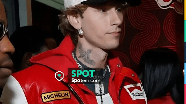 Machine Gun Kelly F1 Las Vegas Leather Jacket in mgk - maybe ...