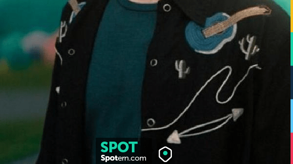 Guitar Shirt worn by Sam Riordan (Asa Germann) in Gen V | Spotern