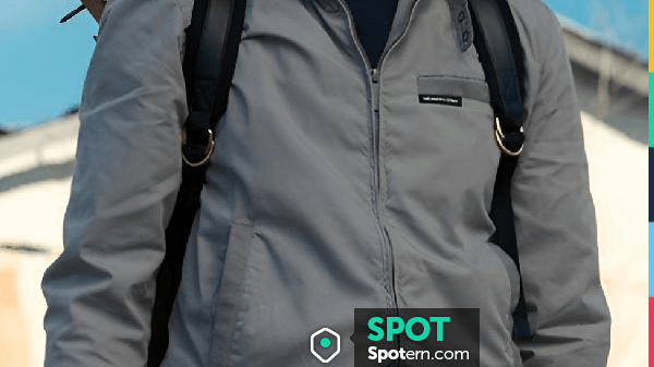 Stranger Things S05 Steve Harrington Grey Bomber Jacket | Spotern