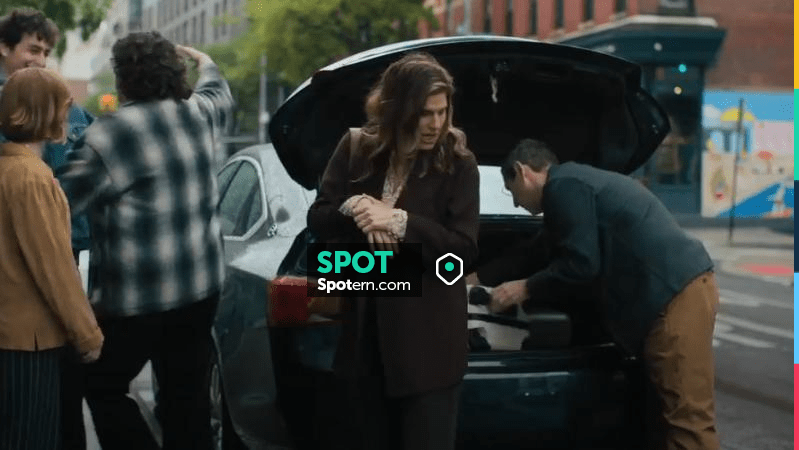 Theory Clairene Coat worn by Barb Trosper (Lake Bell) as seen in The ...