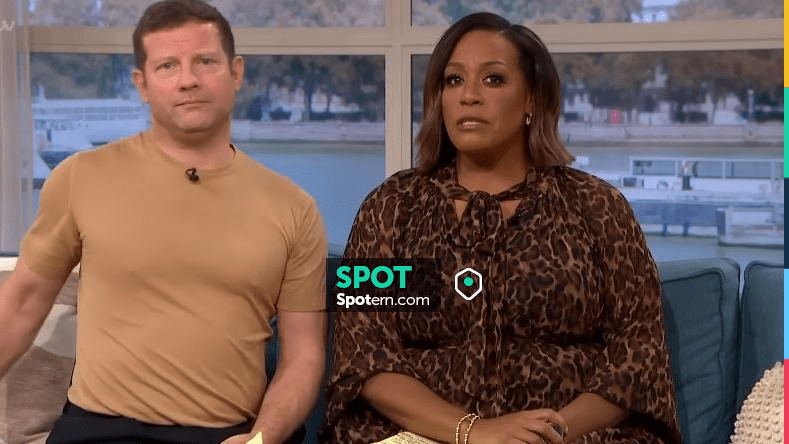 Little Mistress Leopard Print Chiffon Midaxi Dress by Vicky Pattison ...