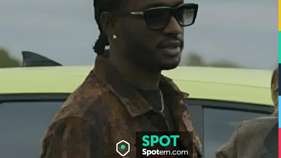 Velour Print Jacket worn by (Tyson Mitchell) as seen in Tulsa King (S03 ...
