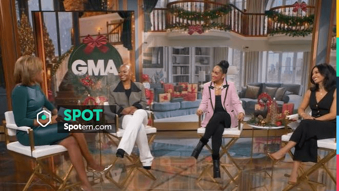 Chiara Boni La Petite Robe Malila Dress worn by Robin Roberts as seen ...