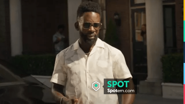 Boss Lars Relaxed Fit Shirt worn by Geoffrey Thompson (Jimmy Akingbola ...