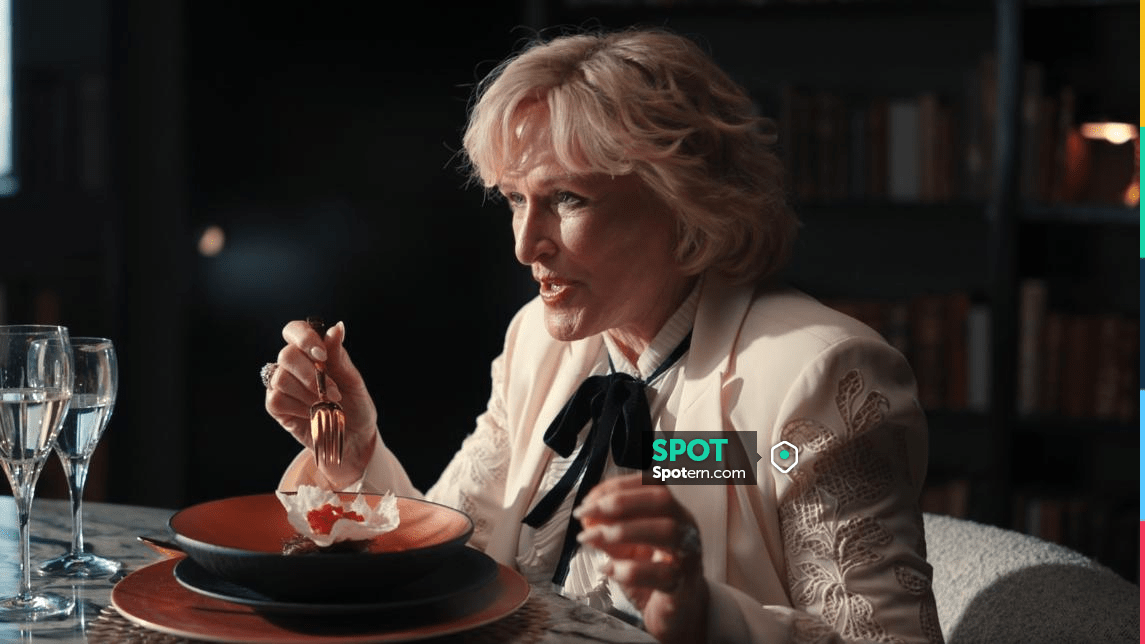 Cinq à Sept Cutout Paisley Embroidered Cheyenne Blazer worn by Dina ...