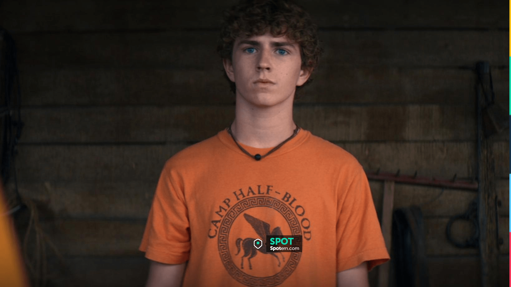 Camp Half Blood T-Shirt worn by Percy Jackson (Walker Scobell) in Percy ...