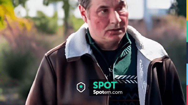 NCIS S23 Adam Ferrara Brown Leather Jacket as seen in NCIS (S23E01 ...